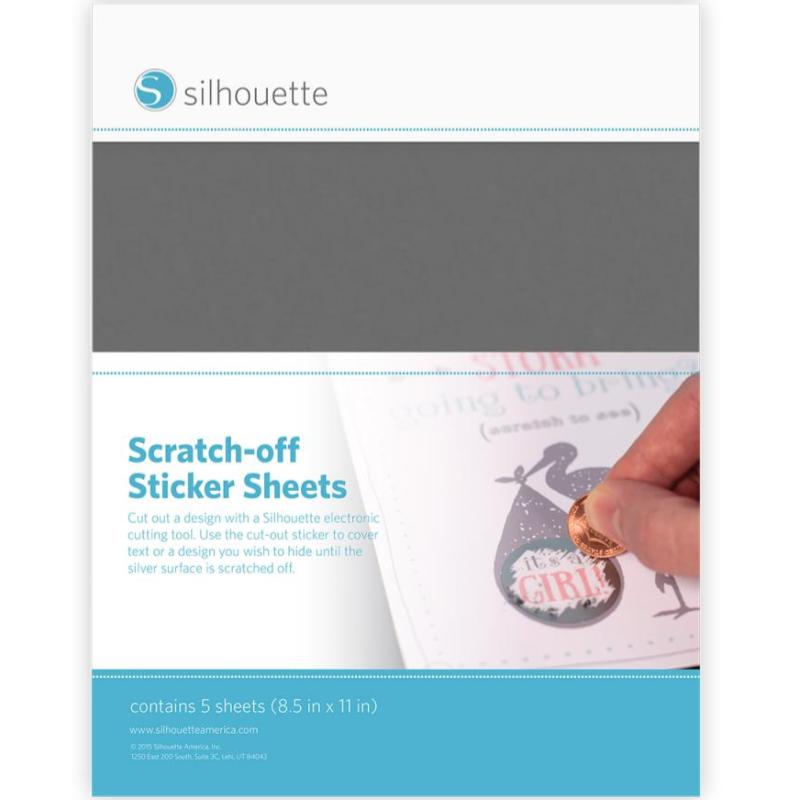 Scratch-off Sticker - Silver